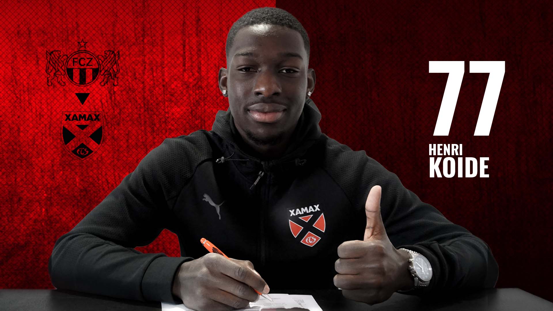 Henri Koide rejoint les Rouge et Noir • Neuchâtel Xamax